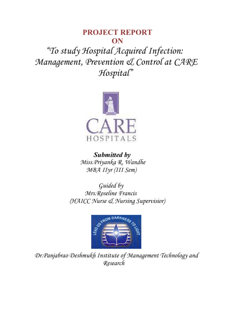 Hospital Acquired Infections Project 111 | PDF | Hospital Acquired ...