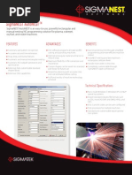 SigmaNEST StartUp Guide | PDF | Microsoft Sql Server | Installation (Computer Programs)
