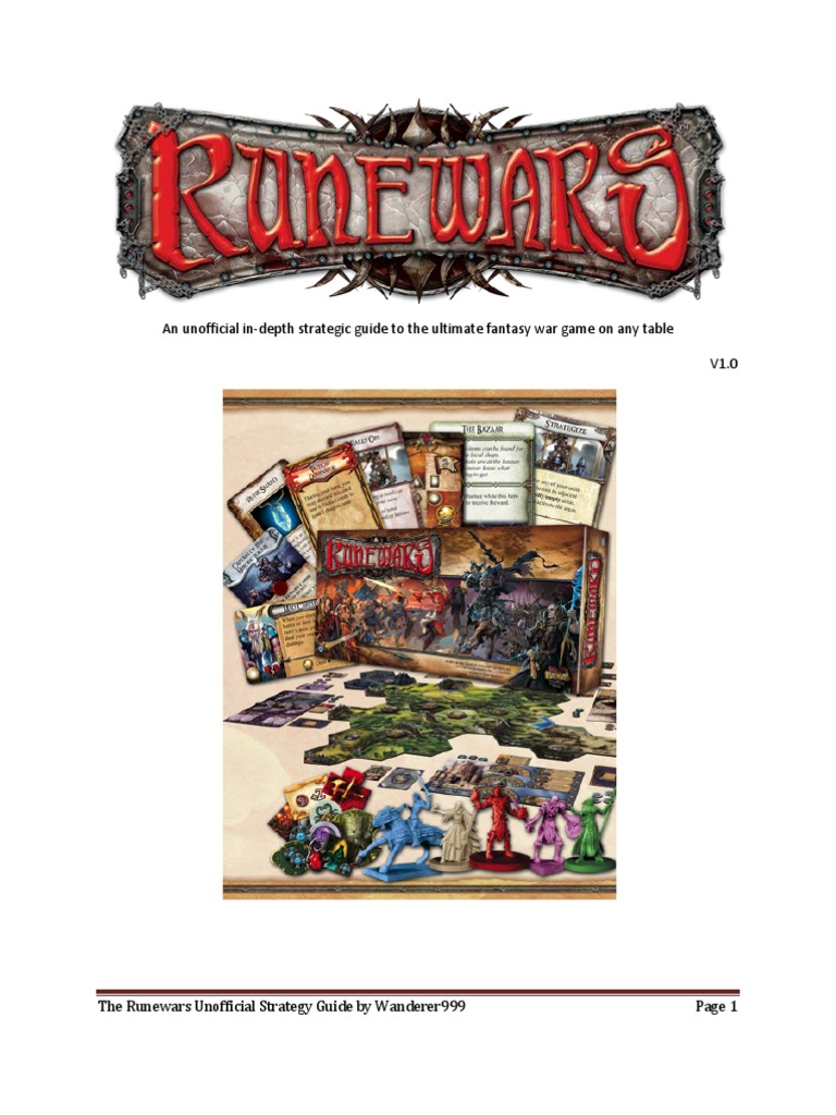 An Unofficial Runewars Guide v1.0 | PDF | Fortification | Unrest