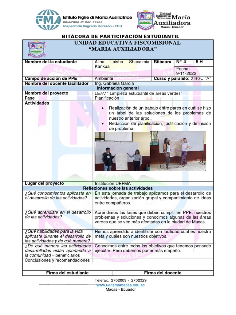 Bitacóra N4.pdf | PDF