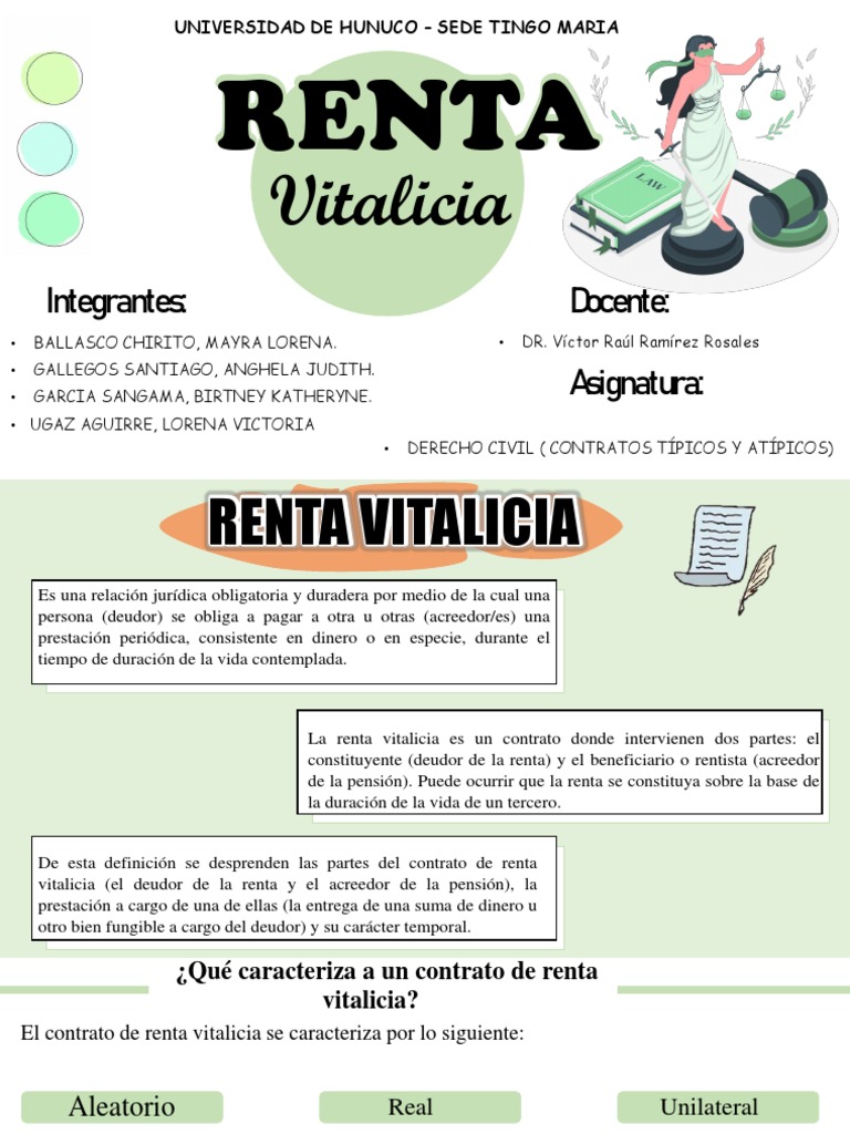Renta Vitalicia | PDF