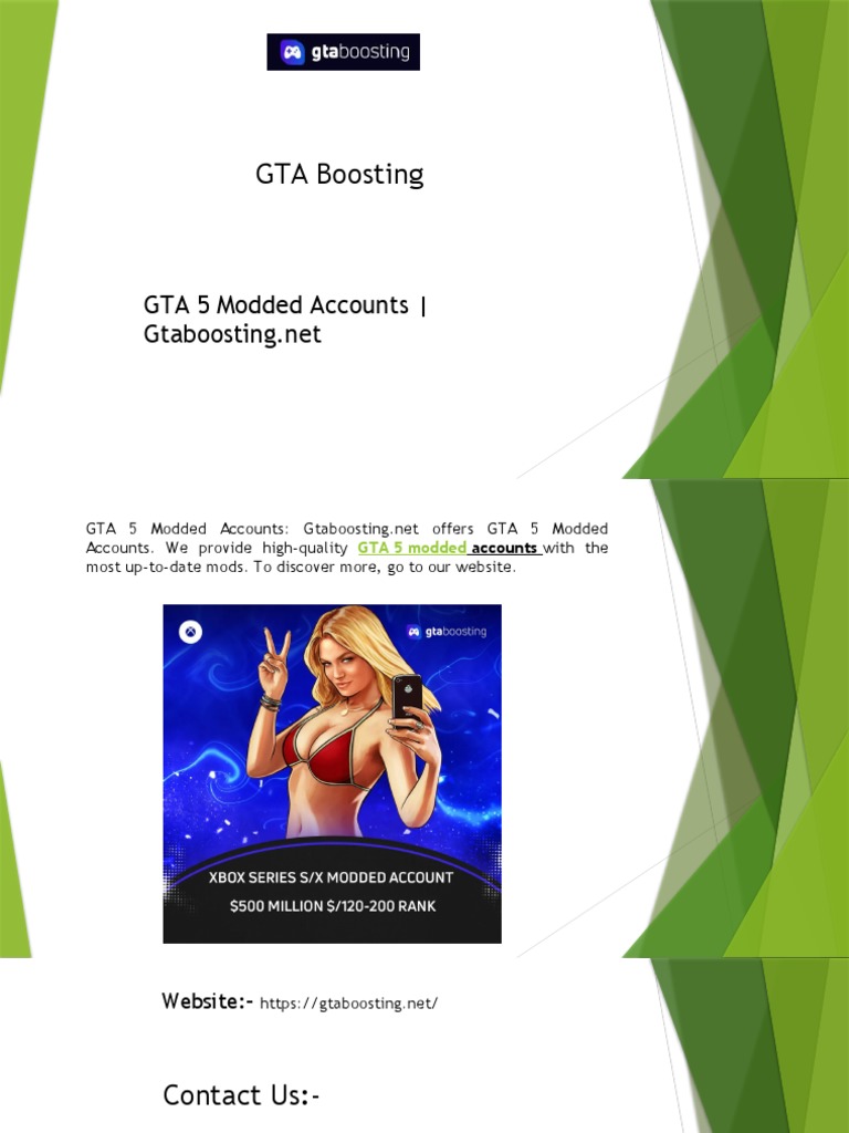 GTA 5 Modded Accounts | PDF