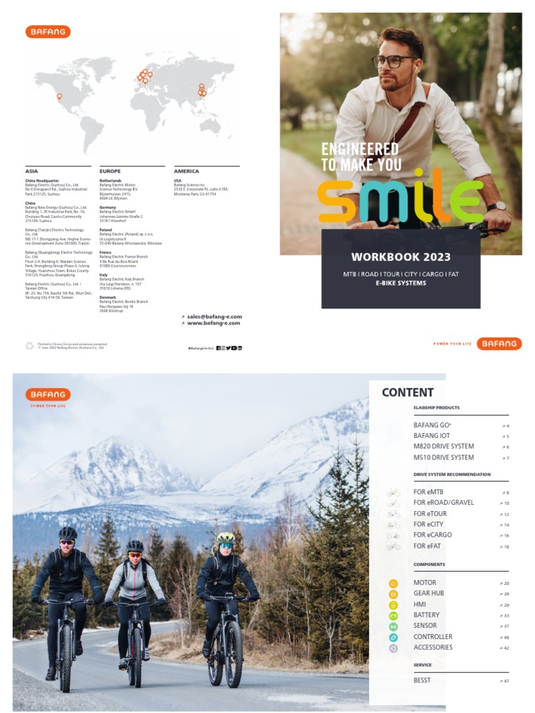 BAFANG Workbook OEM 2023 PDF | PDF