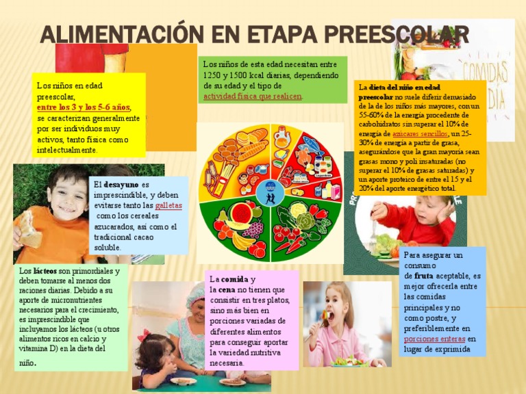 Alimentación en Etapa Preescolar | PDF