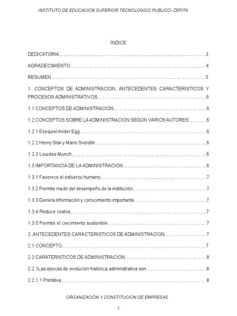 Índice PDF | PDF | Planificación