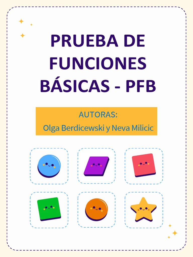 PFB - Prueba de Funciones Basicas | PDF