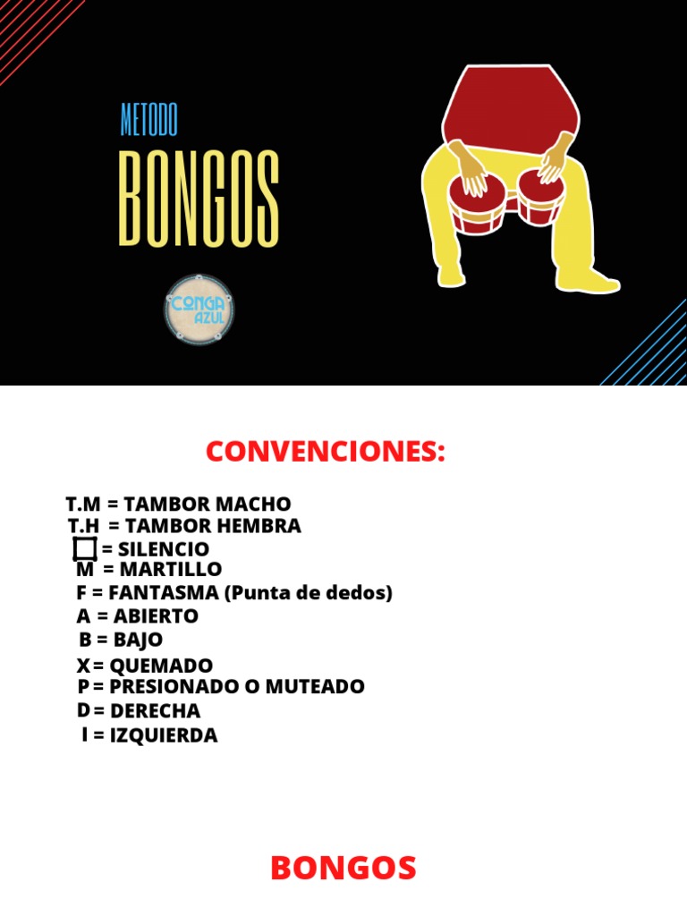 Metodo para Bongos (Feb 23 - 21) PDF | PDF | Composiciones Musicales | Musicología
