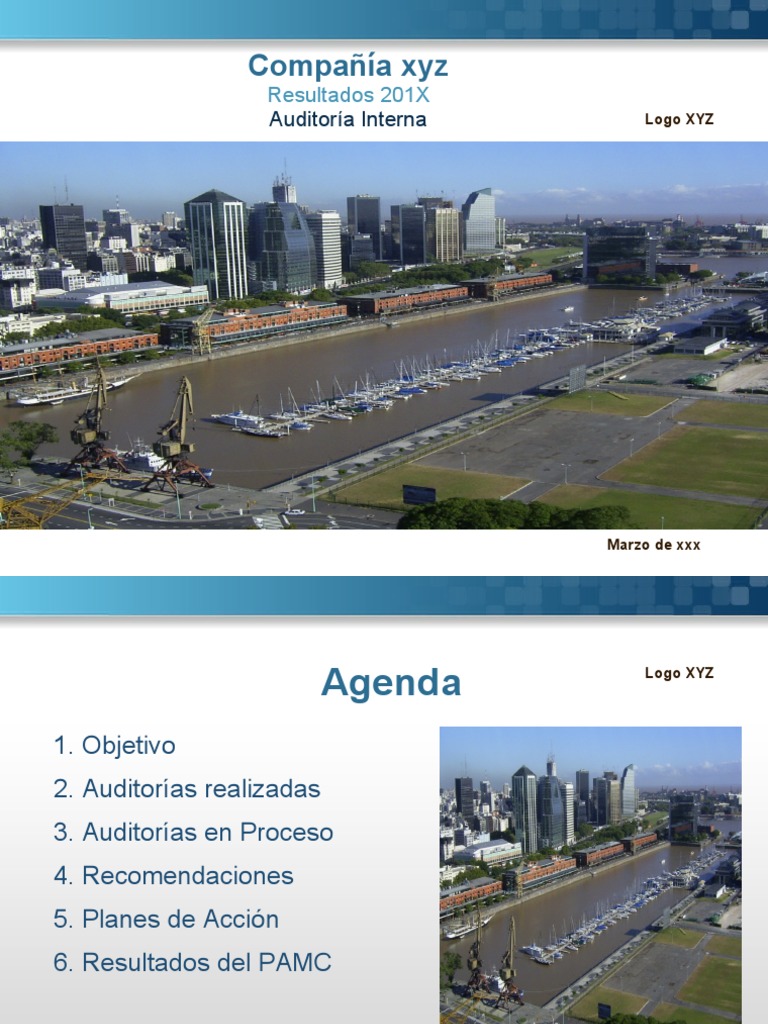 Modelo Informe Anual Resultados de Auditoria Interna v1 | PDF