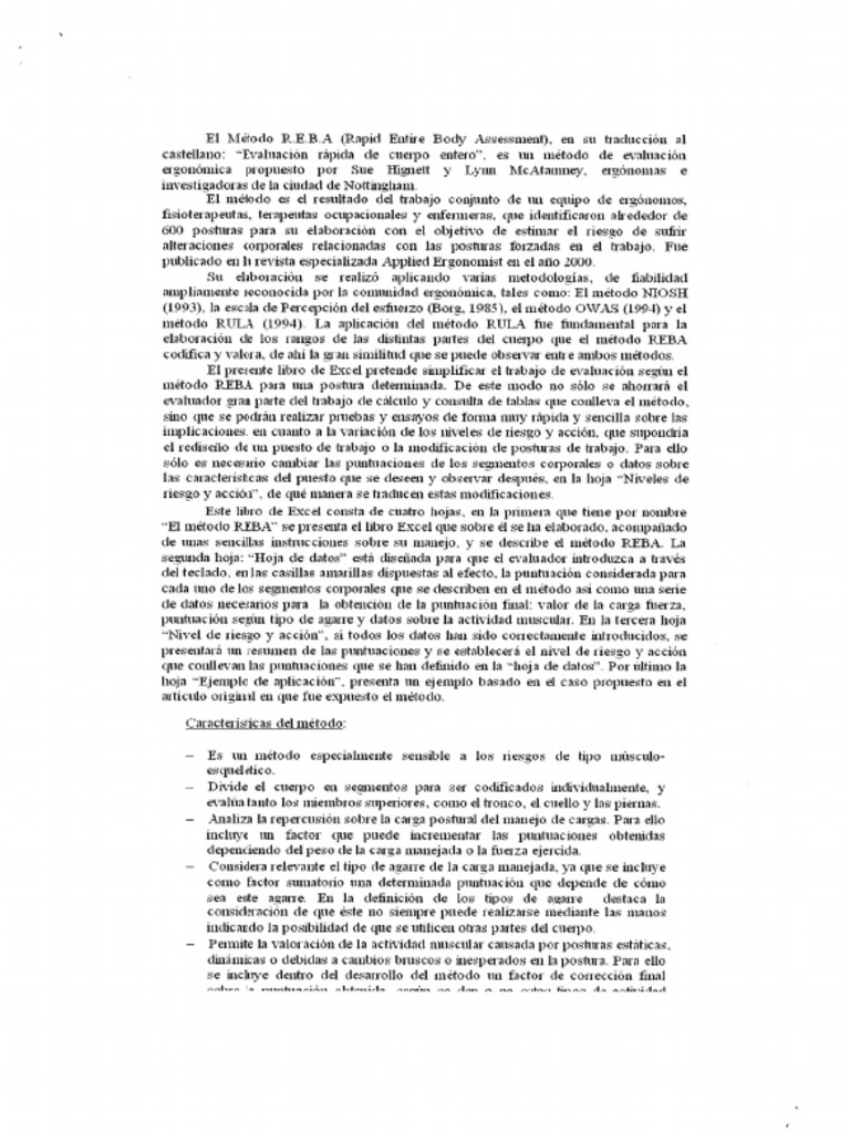 Metodo Reba PDF | PDF