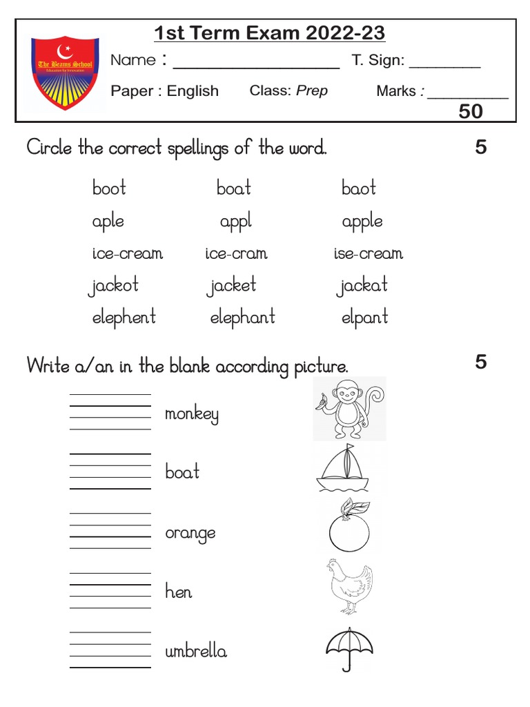 English Prep-1 PDF | PDF