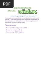 Essay On Roblox | PDF