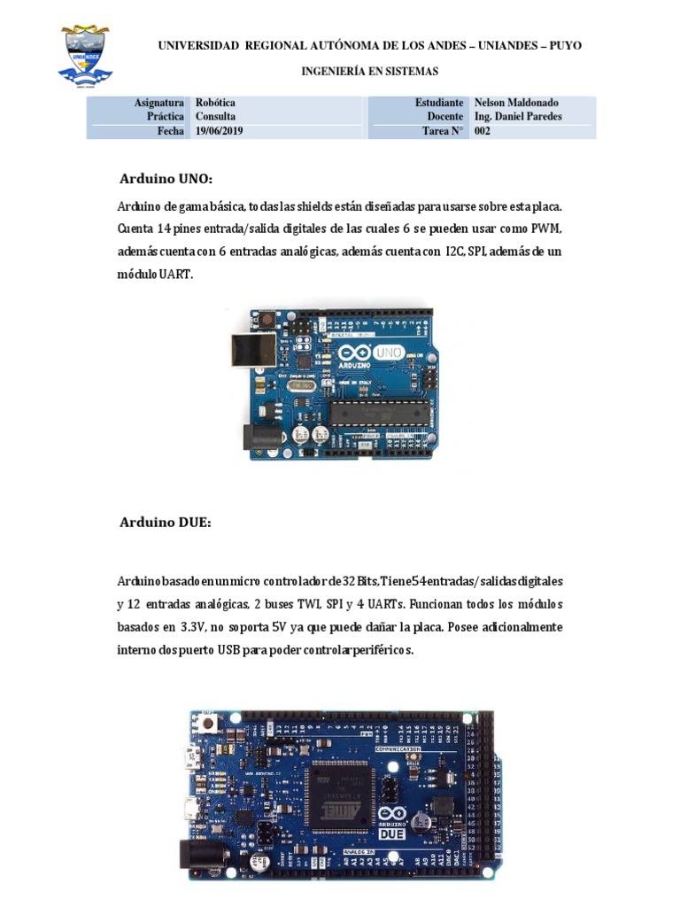 ConsutaTiposArduino PDF | PDF | Arduino | Microcontrolador ConsutaTiposArduino PDF | PDF | Arduino | Microcontrolador