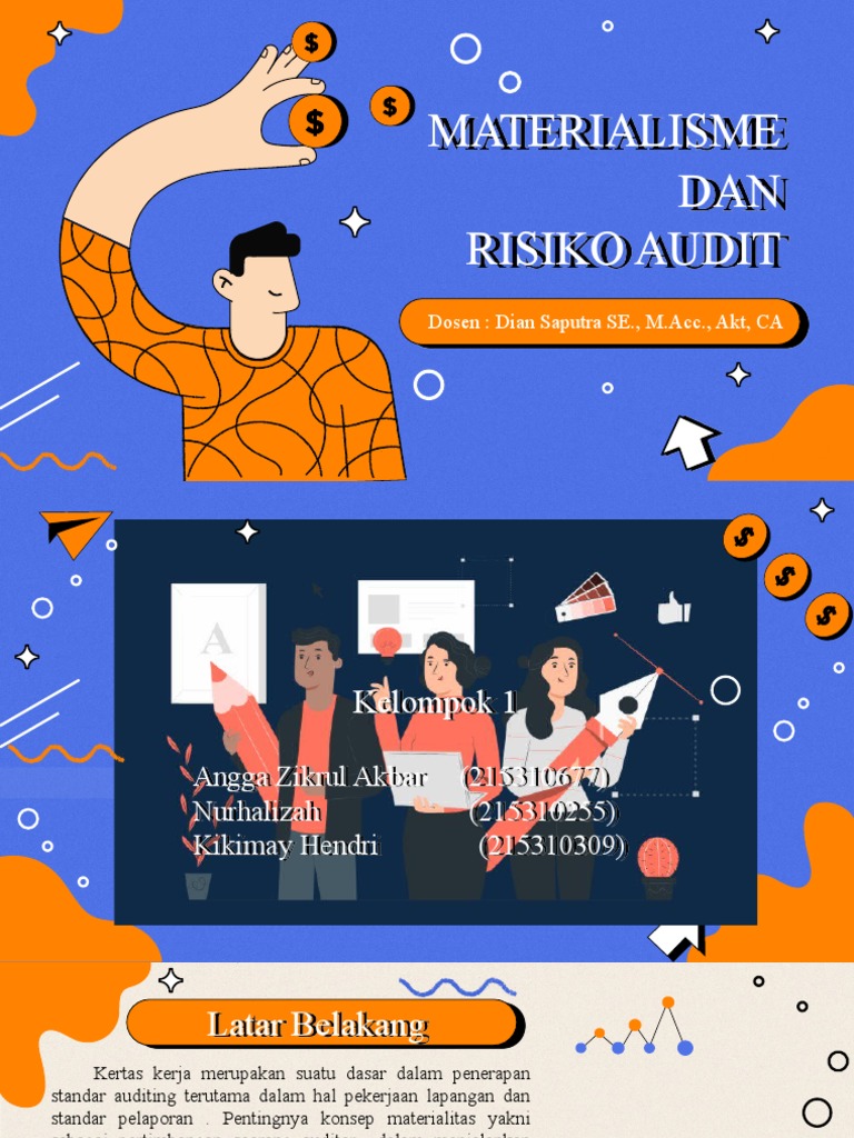 Materialitas Dan Risiko Audit - Kelompok 1 | PDF