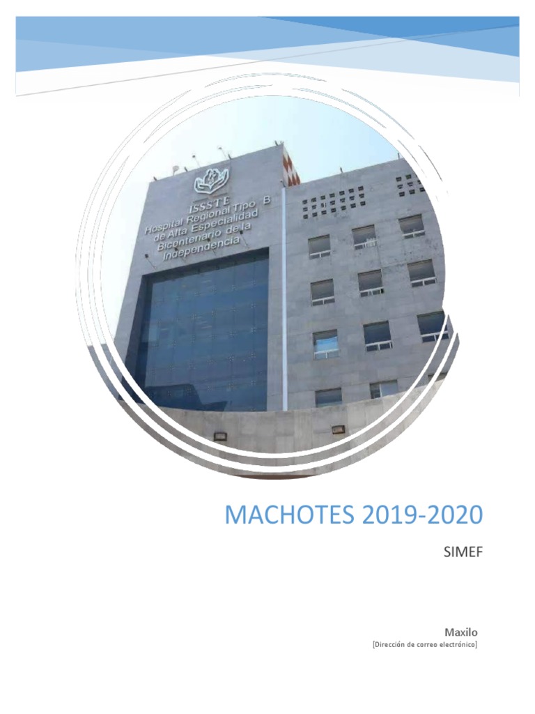 Machotes CMF | PDF
