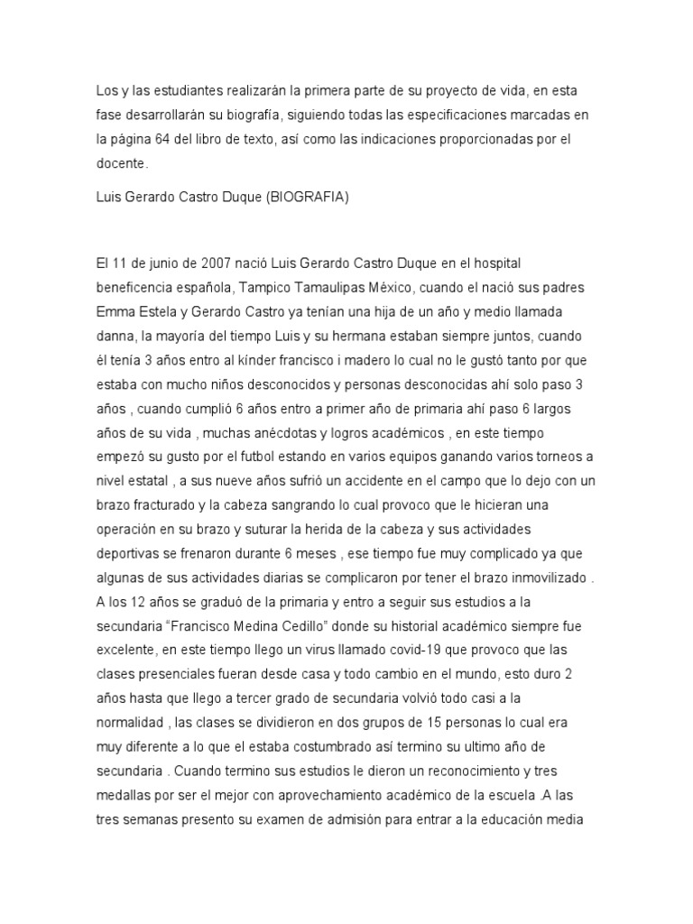 Biografia | PDF