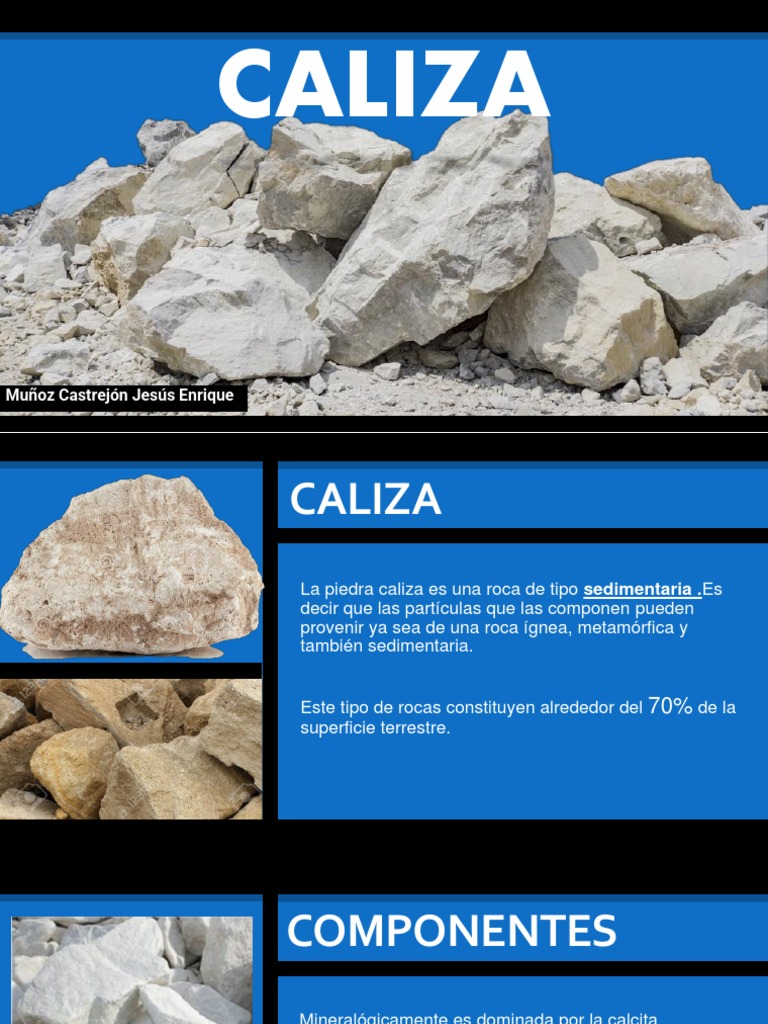 Piedra Caliza PDF | Descargar gratis PDF | Caliza | Roca (geología)