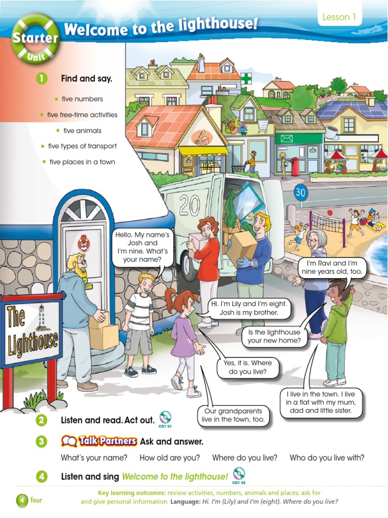 Give Me Five Pupil S Book Level 3 Starter Unit Pages 4-7 PDF | PDF