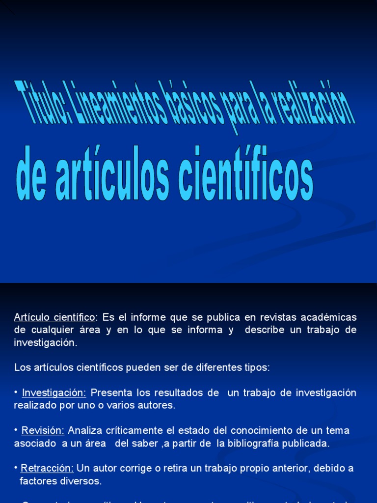 Articulo Cientifico | PDF