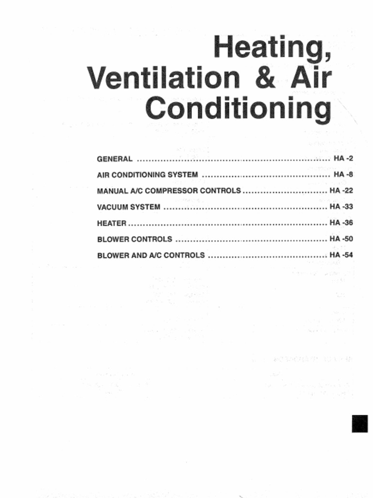 Heating Ventilation Air Conditioning PDF | PDF