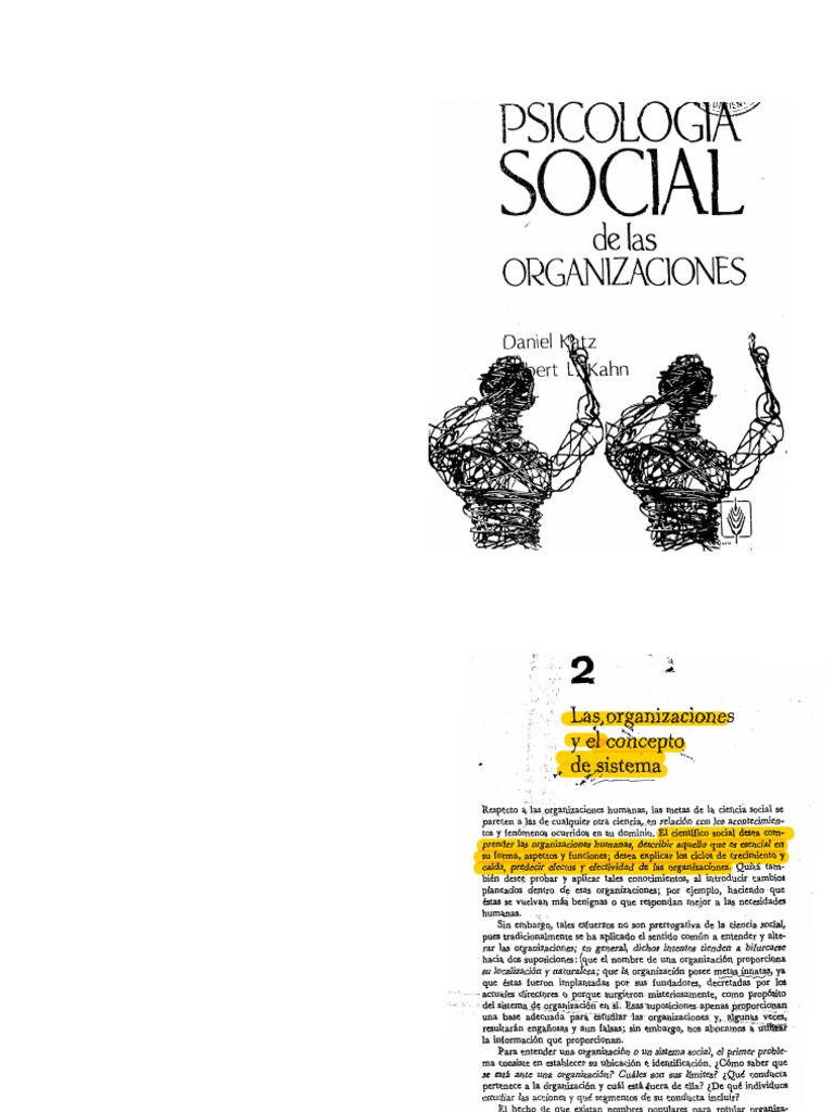 Katz, Daniel, Kahn, Robert- Organizaciones y el Concepto de Sistema- En Clásicos de la Teoria de ...