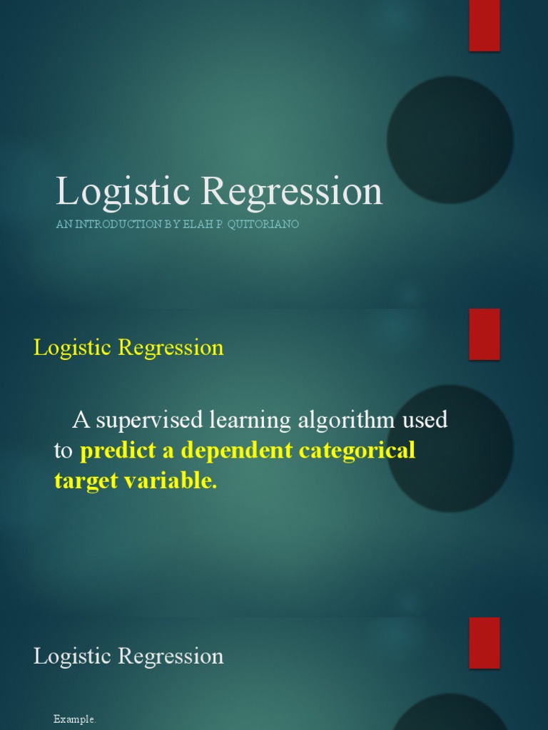Understanding Logistic Regression Basics | PDF | Computers | Technology ...
