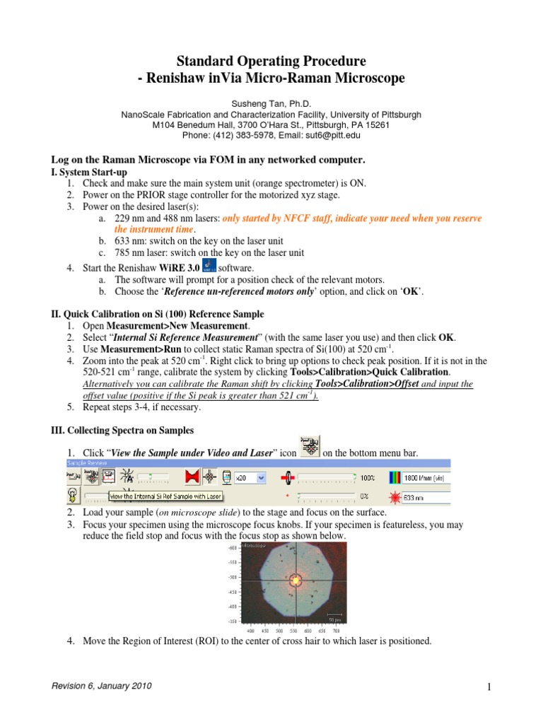Mapping In Wire Software Pdf Pdf Raman Spectroscopy Microscope