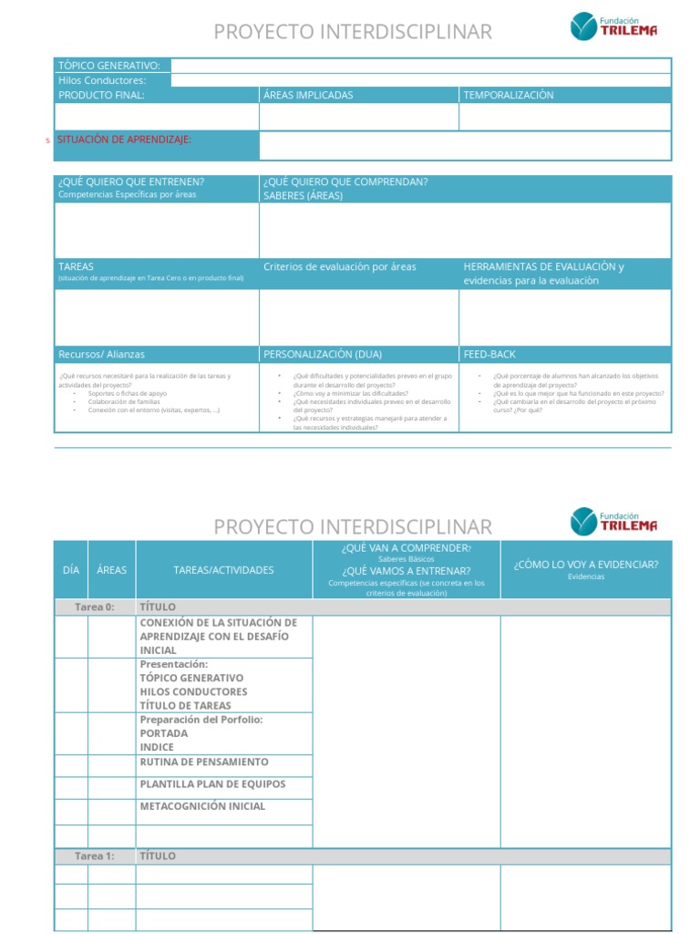 Plantilla Proyectos V2 ST | PDF