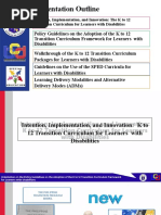 Iep Template Deped | PDF | Individualized Education Program | Disability