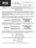 Definición y Cálculo de PPM en Química | PDF | Concentración | Partes ...