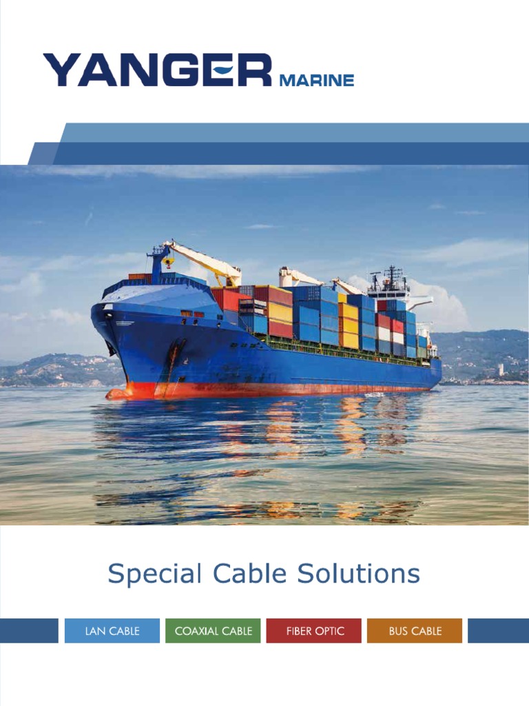 Yanger - Special Cable Solutions - 2023 | PDF