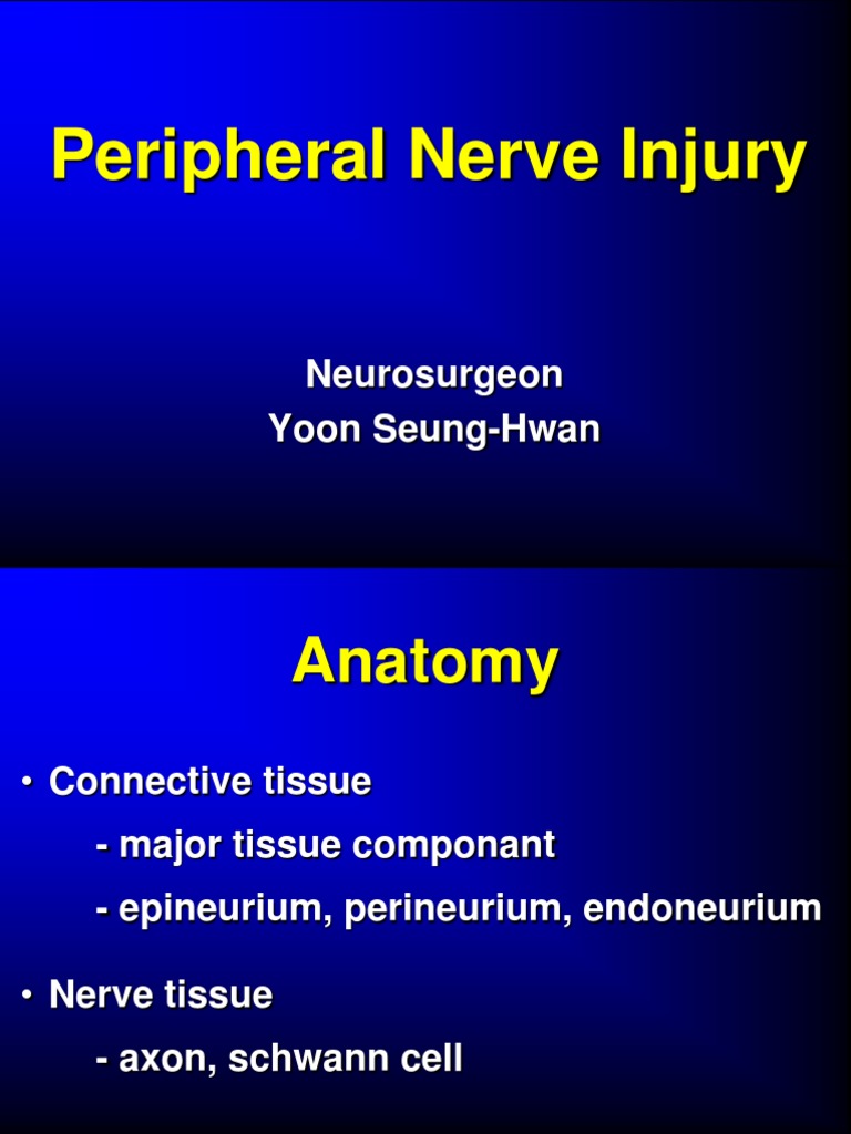 07 - Peripheral Nerve Injury | PDF | Neurological Disorders | Neuroscience