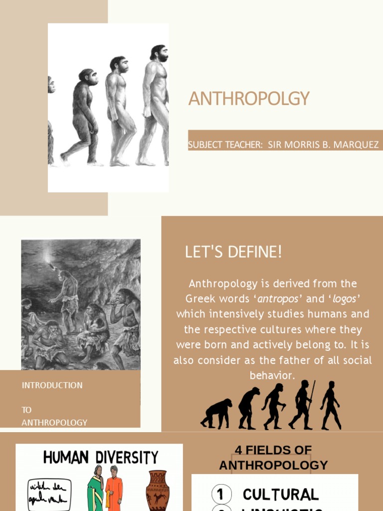 Lesson 7 and 8 Soc 1 | PDF | Anthropology | Franz Boas
