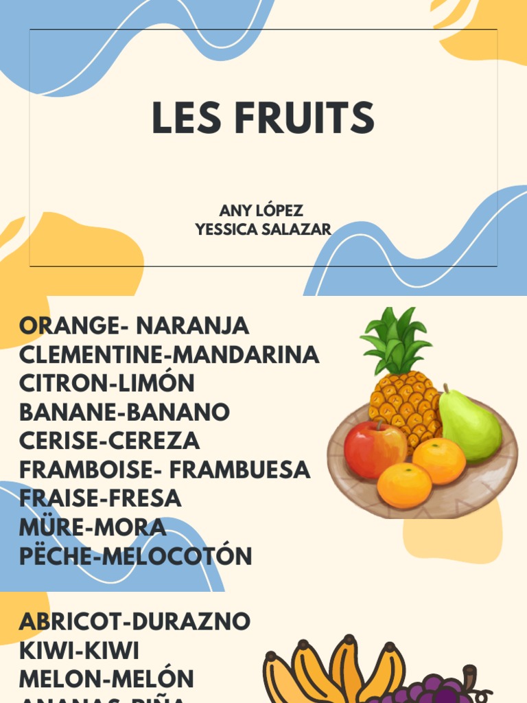 Le Fruits | PDF