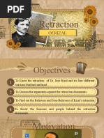 Balaguer's Testimony on Rizal's Retraction | PDF | Burial | Catholic Church