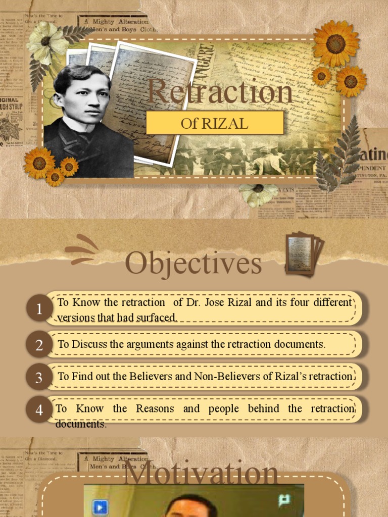 Retraction of Rizal | PDF | Philippines