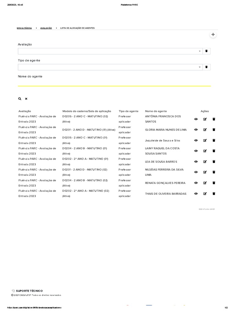 Plataforma PARC PDF | PDF