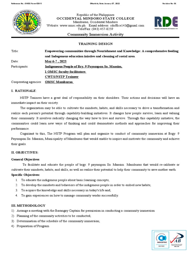 Project Proposal For Approval | PDF