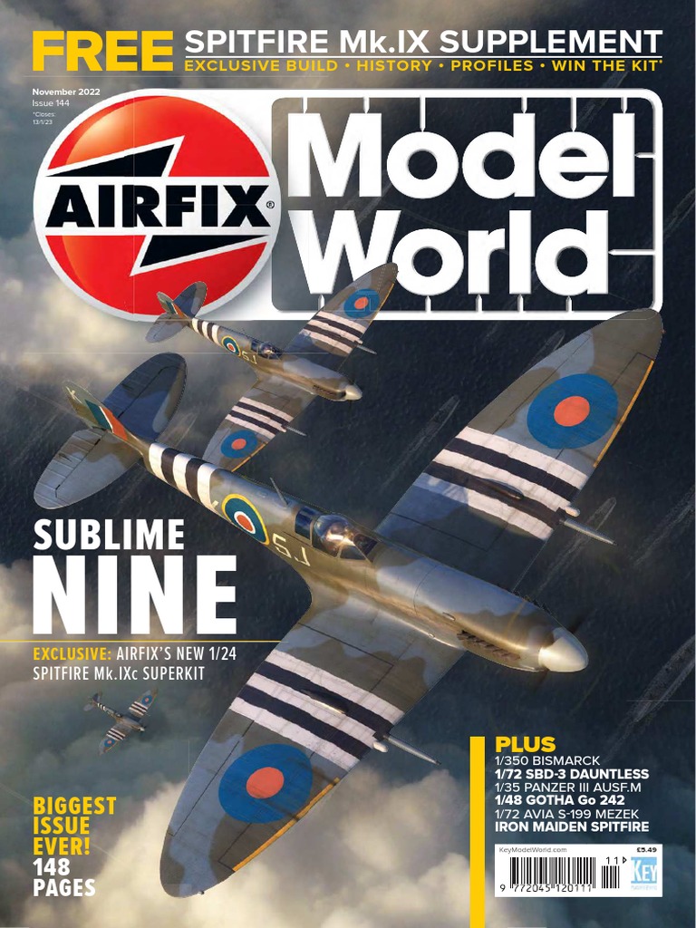 Airfix Model World - Issue 144, November 2022 PDF | PDF | Supermarine ...