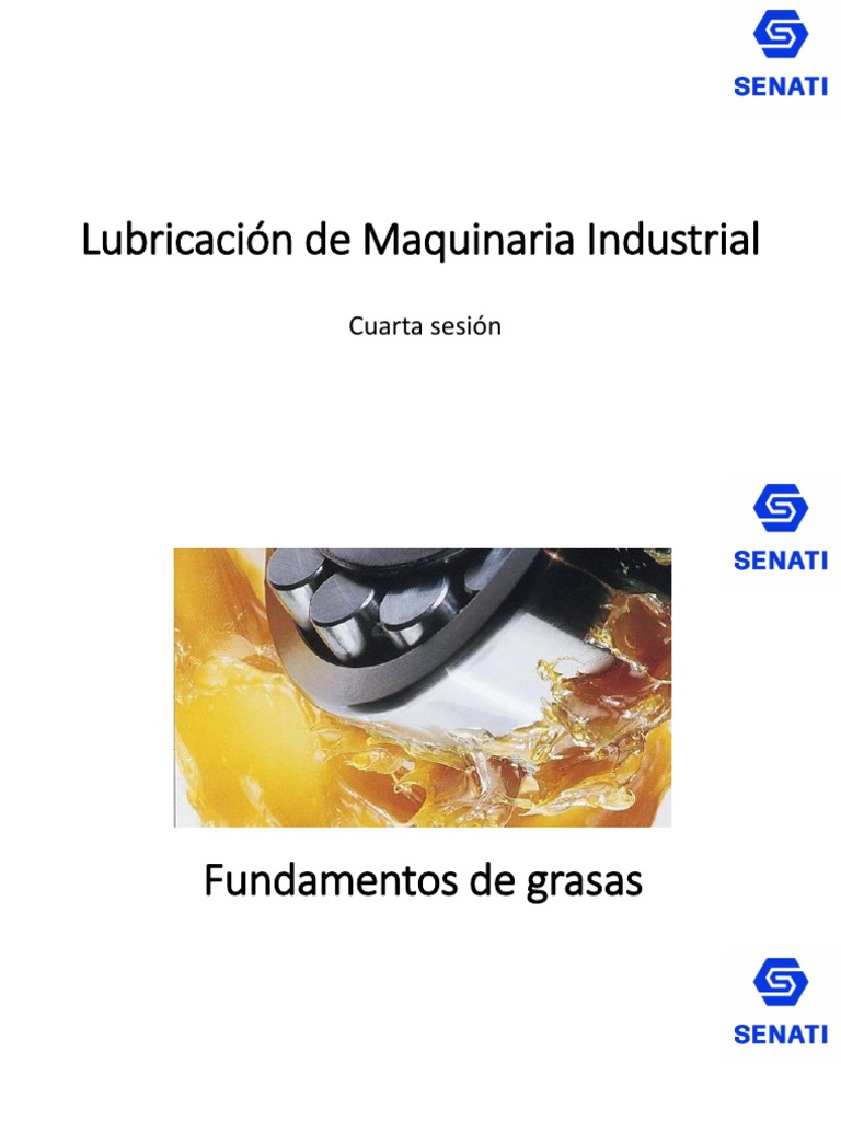Lubricación de Maquinaria Industrial - 4ta Sesión PDF | PDF | Fricción ...