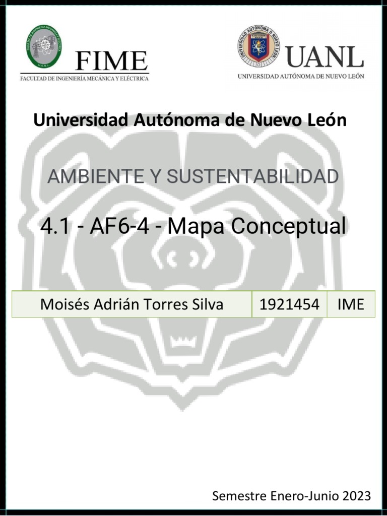 4.1 - AF6-4 - Mapa Conceptual | PDF