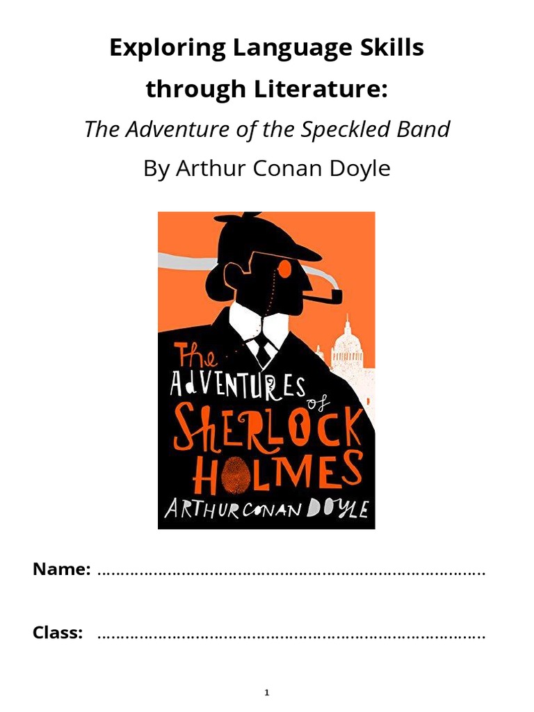 Analyzing "The Speckled Band" | PDF | Sherlock Holmes | The Adventure ...