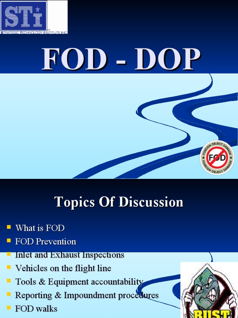 FOD DOPP Training | PDF