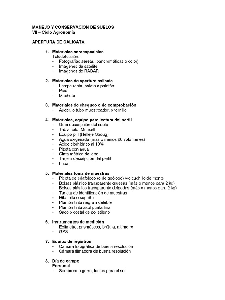Equipos para Manejo de Suelos Helleje | PDF