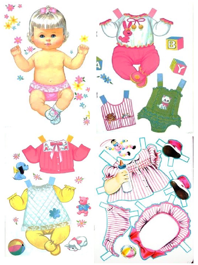 Para Recortar - Bebes | PDF