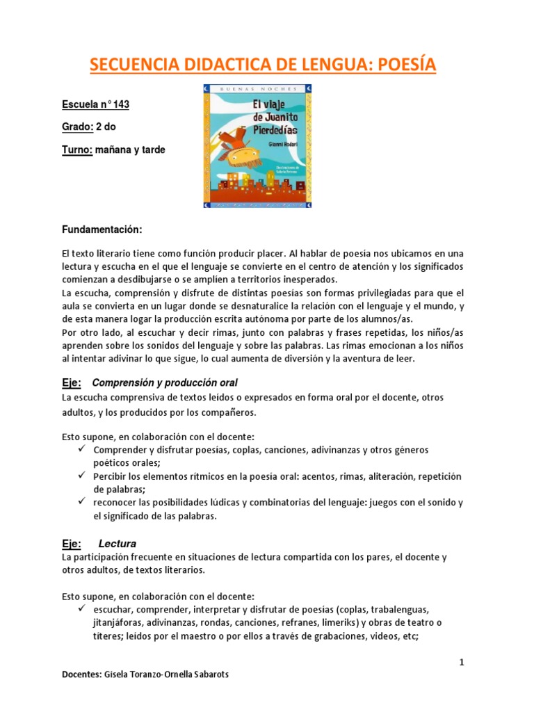 Secuencia Poesia 2 2018.esc 143 | PDF