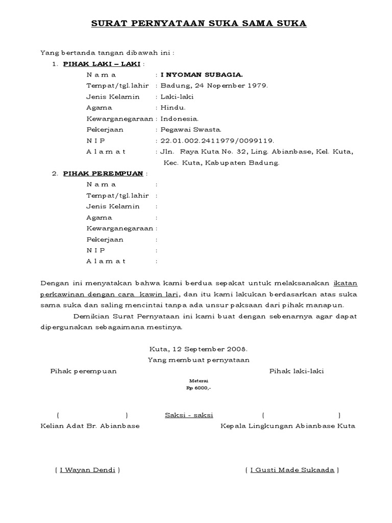 S.P Suka Sama Suka | PDF