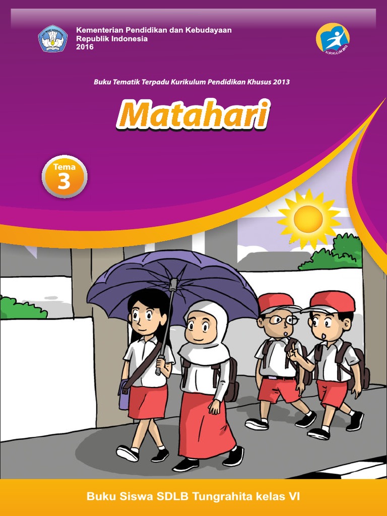 BS Tunagrahita 6 Tema 3 - Compressed PDF | PDF | Kajian Bahasa Asing | Kesehatan Holistik