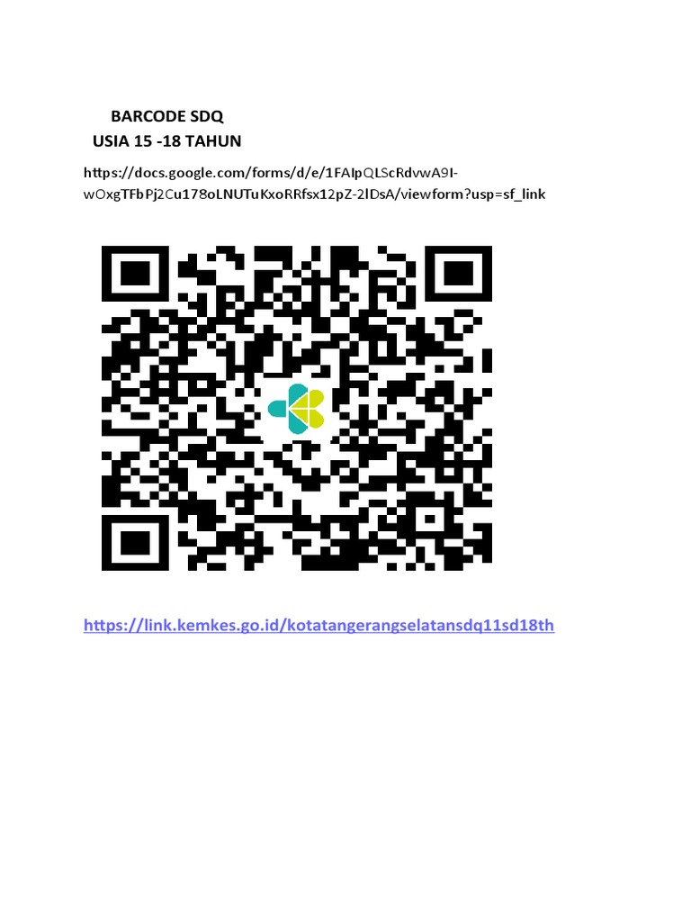 Barcode SDQ Dan SRQ 20 2023.ok | PDF