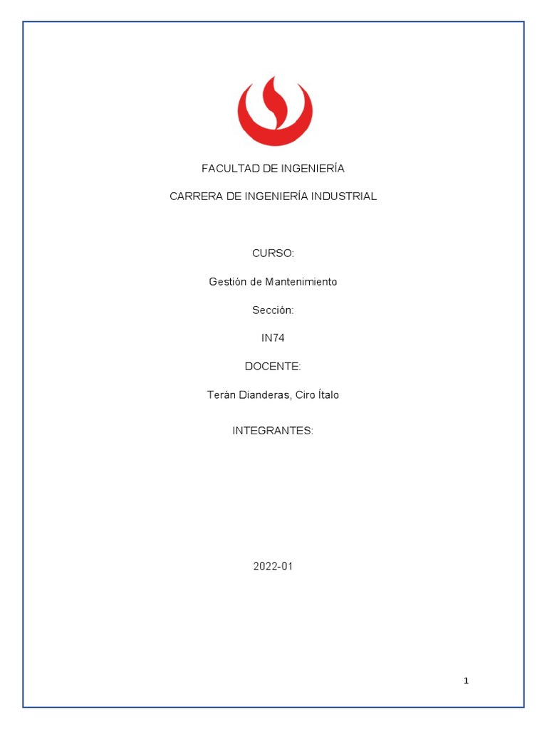 TP Grupo-7 Mantenimientoo | PDF | Tecnología