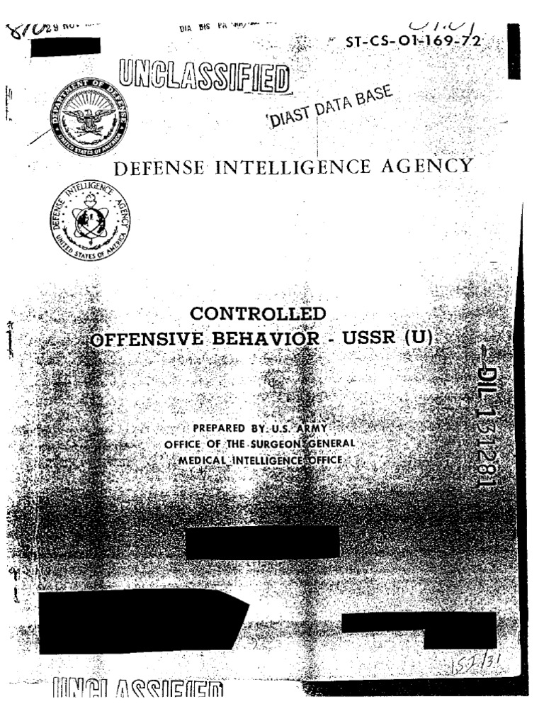 Controlled Offensive Behavior | PDF